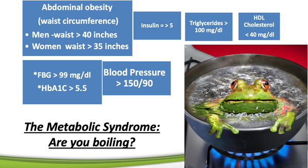 The Boiling Frog Syndrome: Prevent and Reverse Metabolic Syndrome Natu ...