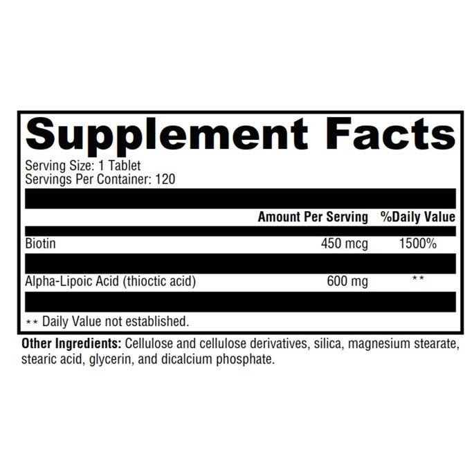 Ultraplex ALA (120 Tablets) - Elevation Health Ultraplex